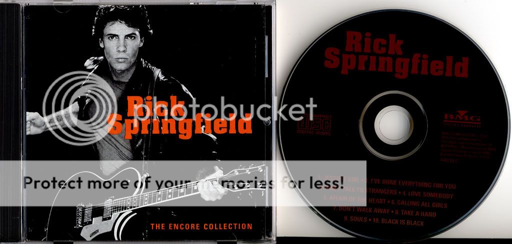 Rick Springfield Encore Collection CD Photo by Tashani71 | Photobucket
